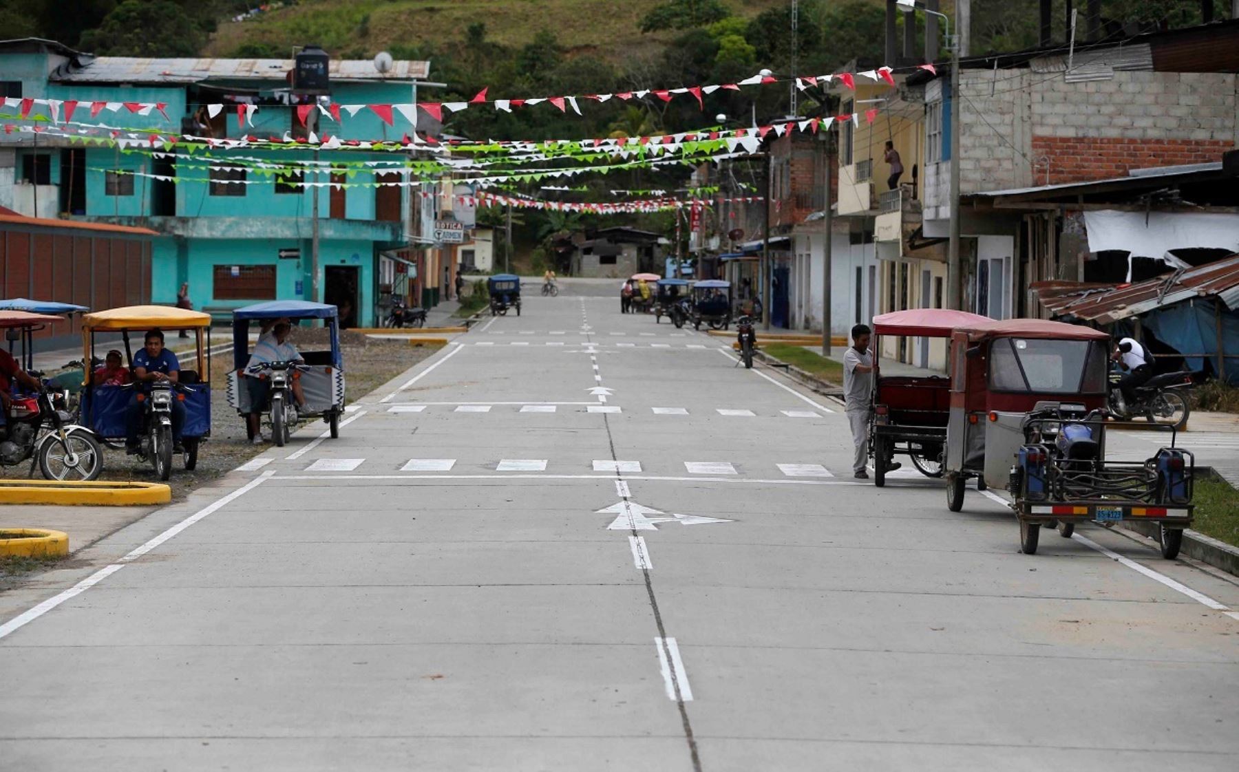 San Martín: inauguran obra de pistas y veredas en distrito turístico de ...