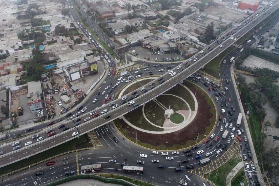 Paso a desnivel en el Óvalo Monitor de Surco es inaugurado