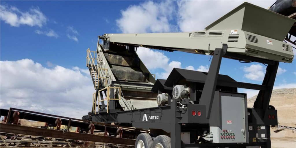 Astec Industries lanza nueva planta cribadora portátil