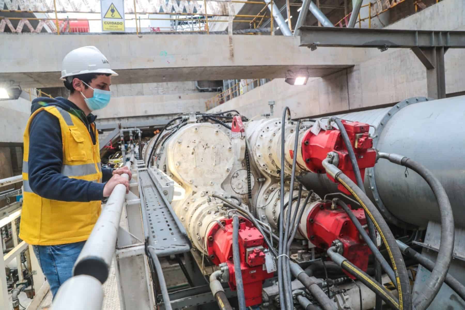 Línea 2: ensamblaje de segunda tuneladora está en fase final