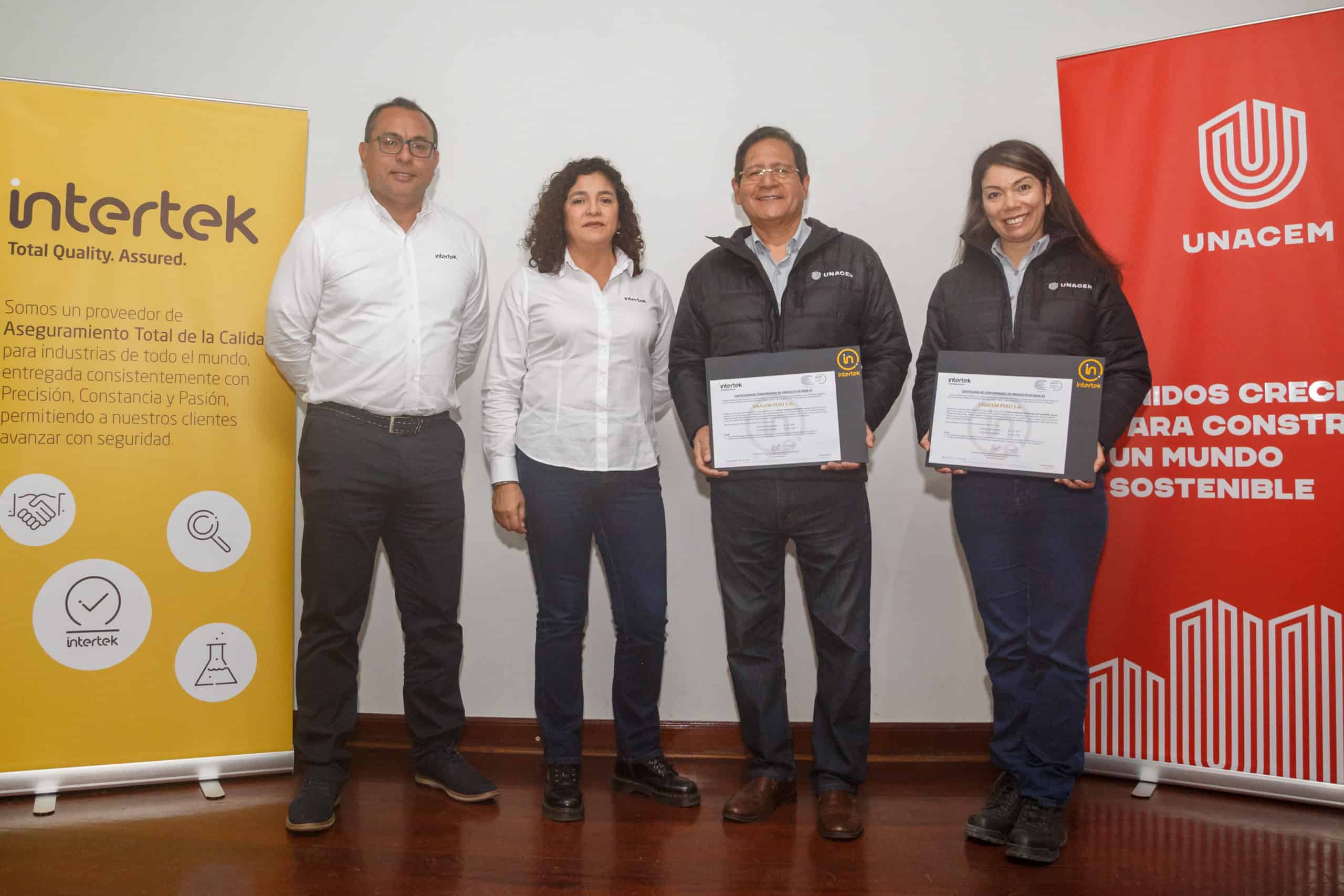 UNACEM es la primera empresa del país en certificar sus cementos según ...