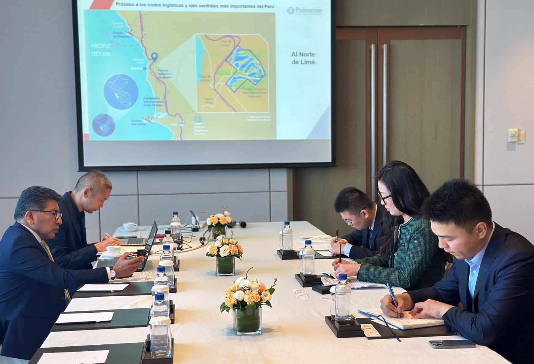 ProInversión promueve en Beijing proyecto del Parque Industrial de Ancón