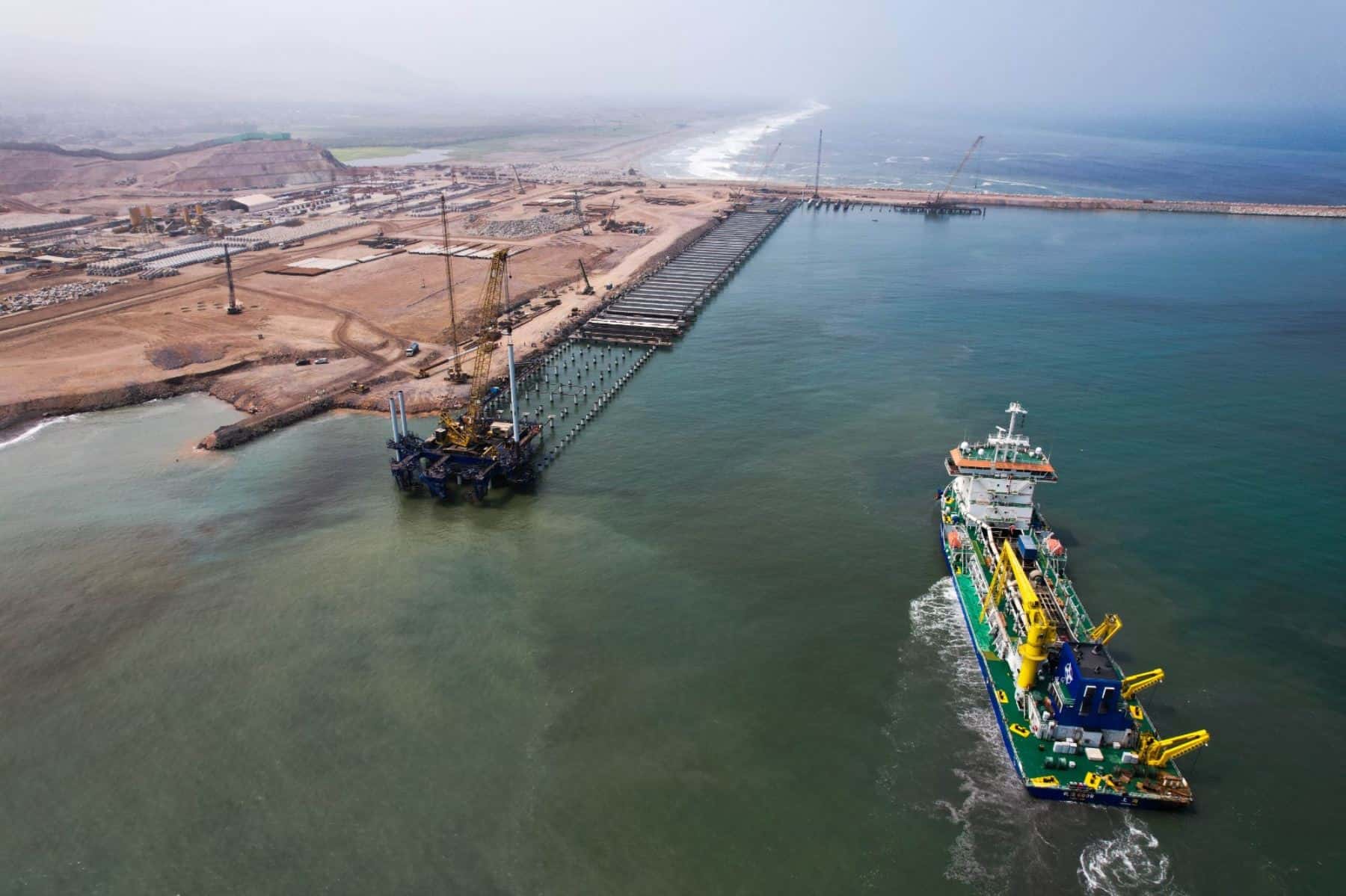 Perú implementa infraestructura vial para nuevo nodo portuario de Chancay