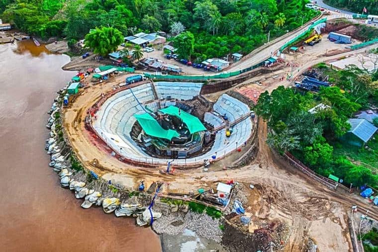 San Martín: construcción del puente Tarata que unirá Juanjí y Pajarillo ...